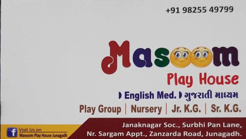 Masoom Play House And Tution Classes ,Junagadh-overview